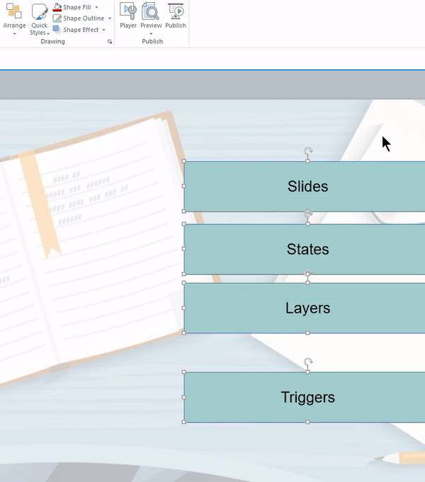 How Can I Distribute Items Evenly Across The Slide 
