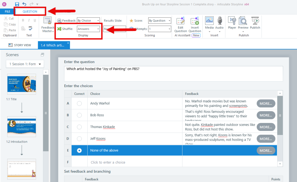 Brush Up on Your Quizzing in Storyline 360: Webinar Highlights