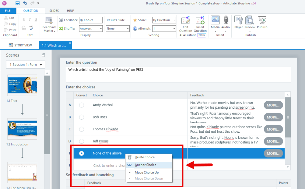 Brush Up on Your Quizzing in Storyline 360: Webinar Highlights