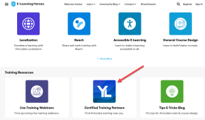What Training Options Are Available for Articulate 360 Tools?